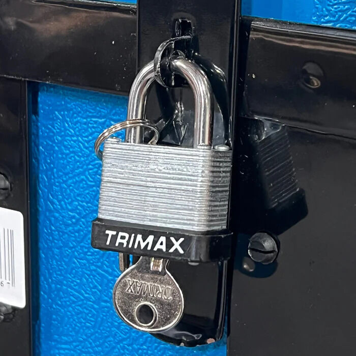 Solid Steel Padlock | 30mm TRIMAX Lock | Swiss Link