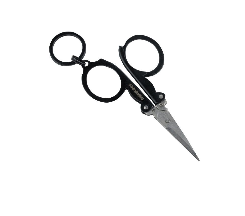 Folding Scissors Keychain | AceCamp | Swiss Link